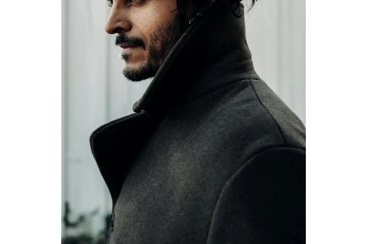 Taylor Stitch Melton Wool Mariner Coat - Army | Garmentory