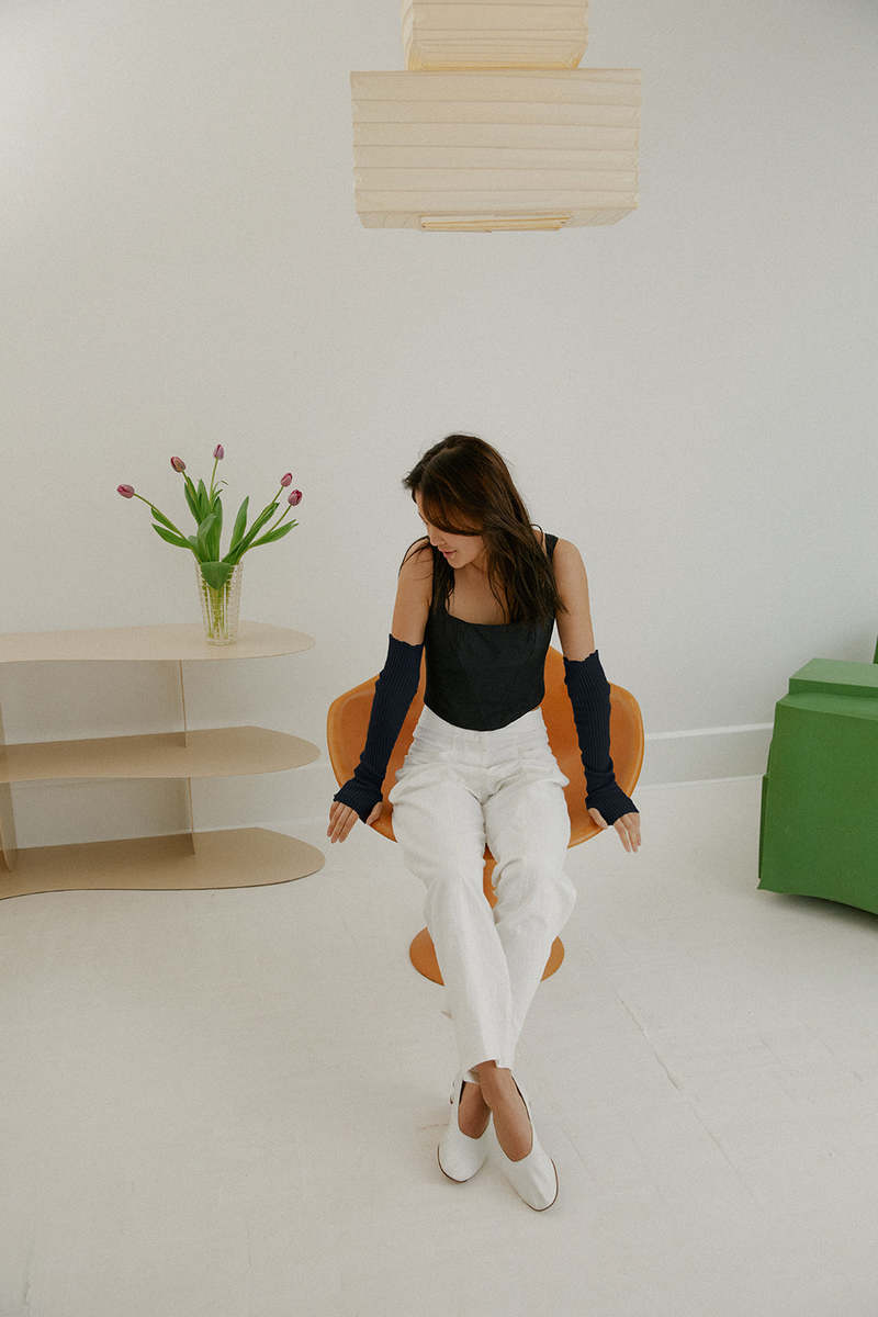 Muse the Label Poppy Gloves - Sapphire | Garmentory