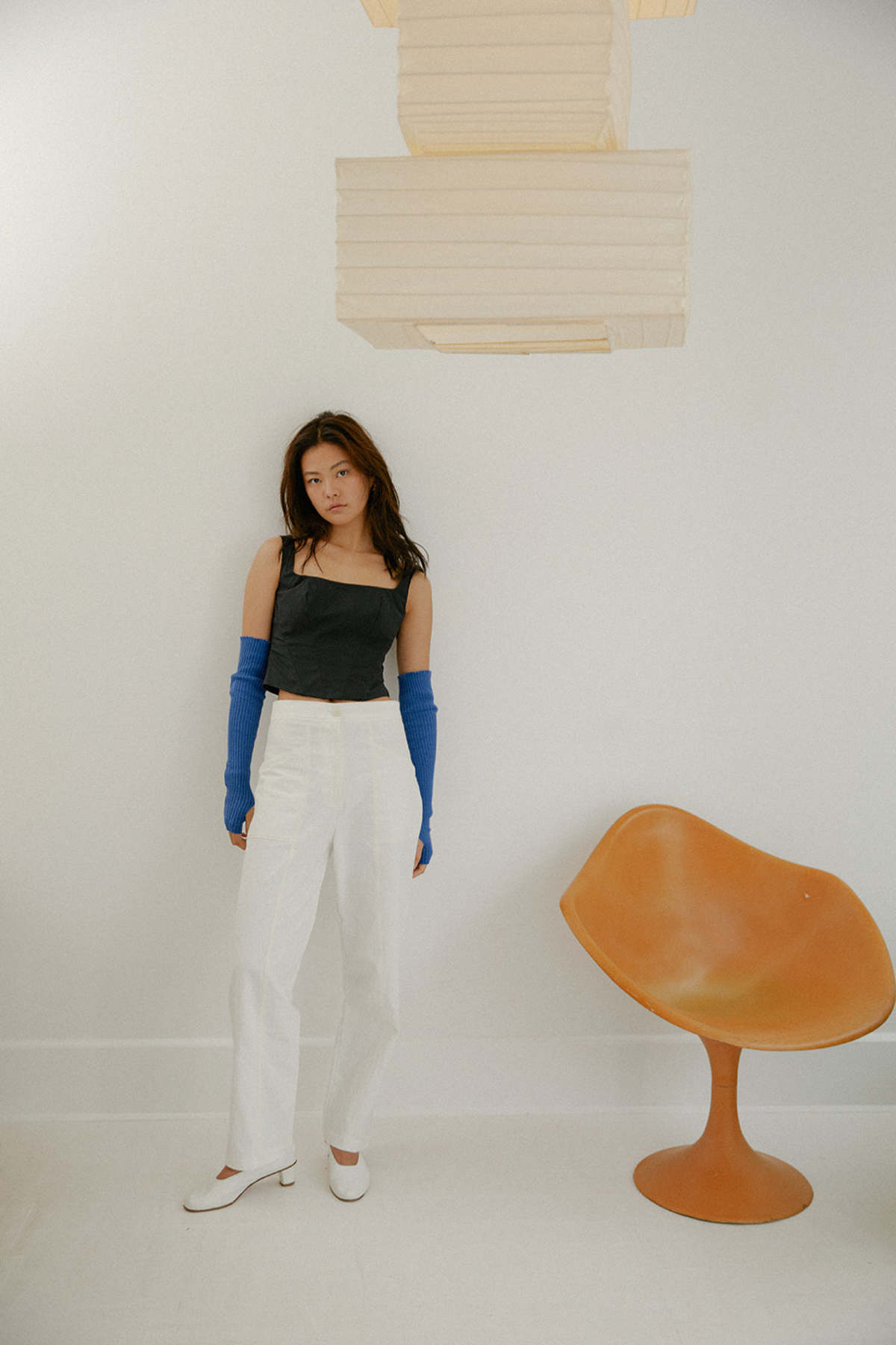 Muse the Label Poppy Gloves - Sapphire | Garmentory