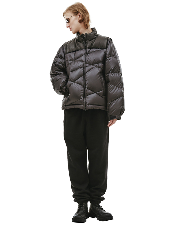 Undercover Quilted Down Jacket - Black | Garmentory