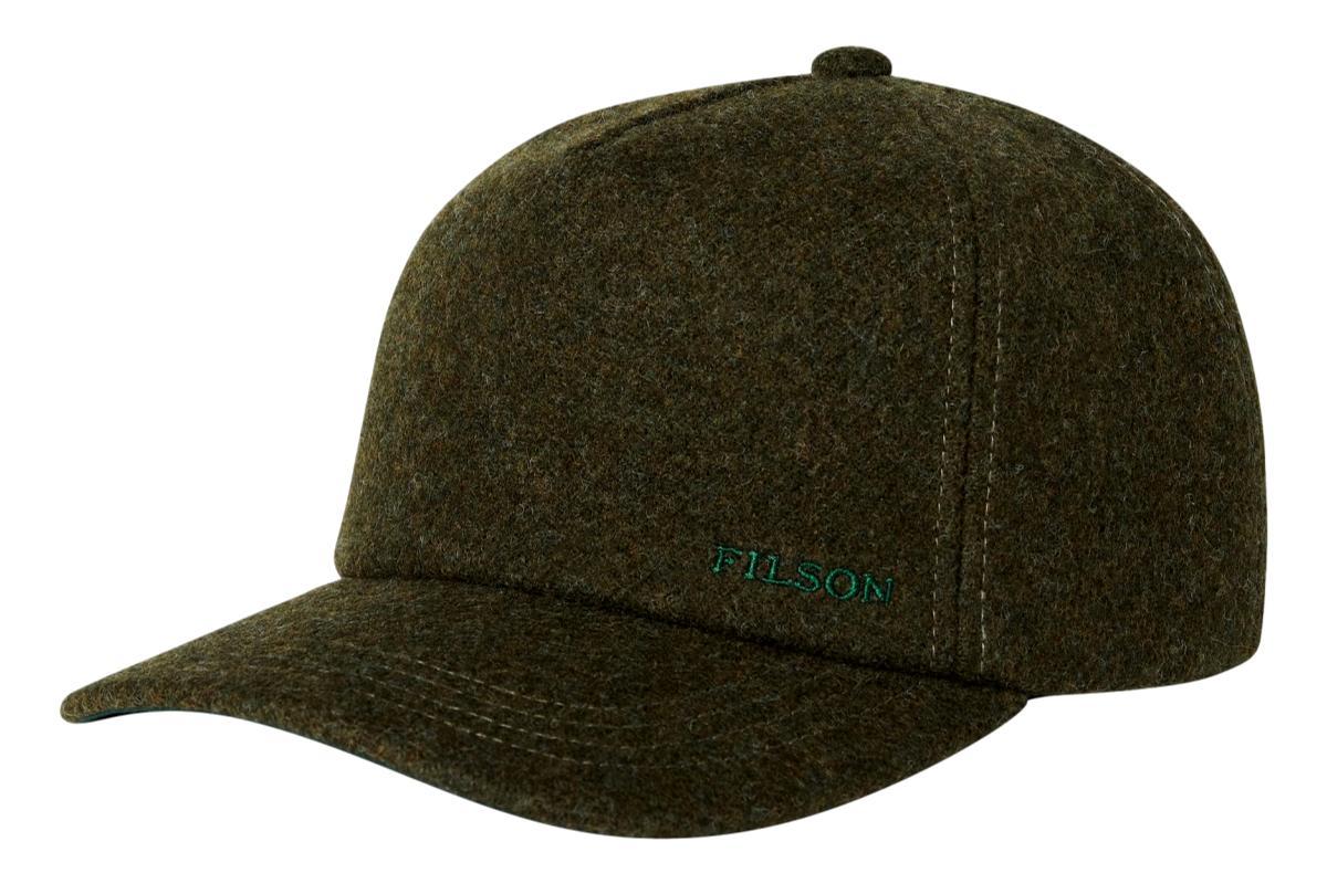Filson Mackinaw Wool Forester Cap - Forest Green | Garmentory