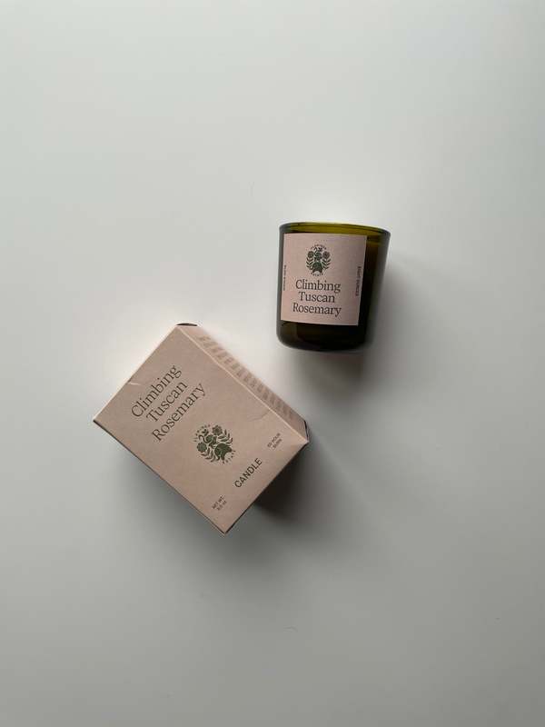 Flamingo Estate Climbing Tuscan Rosemary Garden Candles | Garmentory