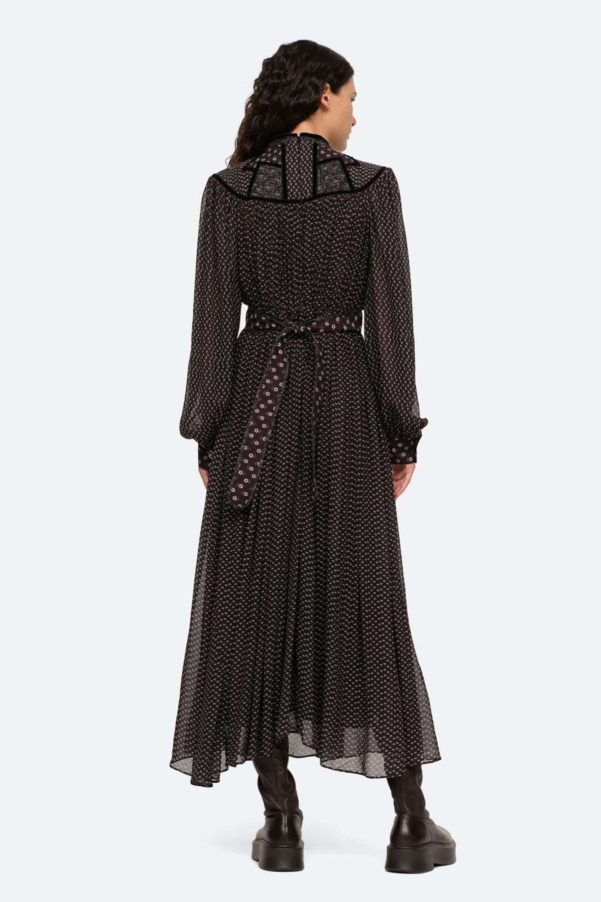 Sea NY Alani Long Sleeve Dress - Multi | Garmentory