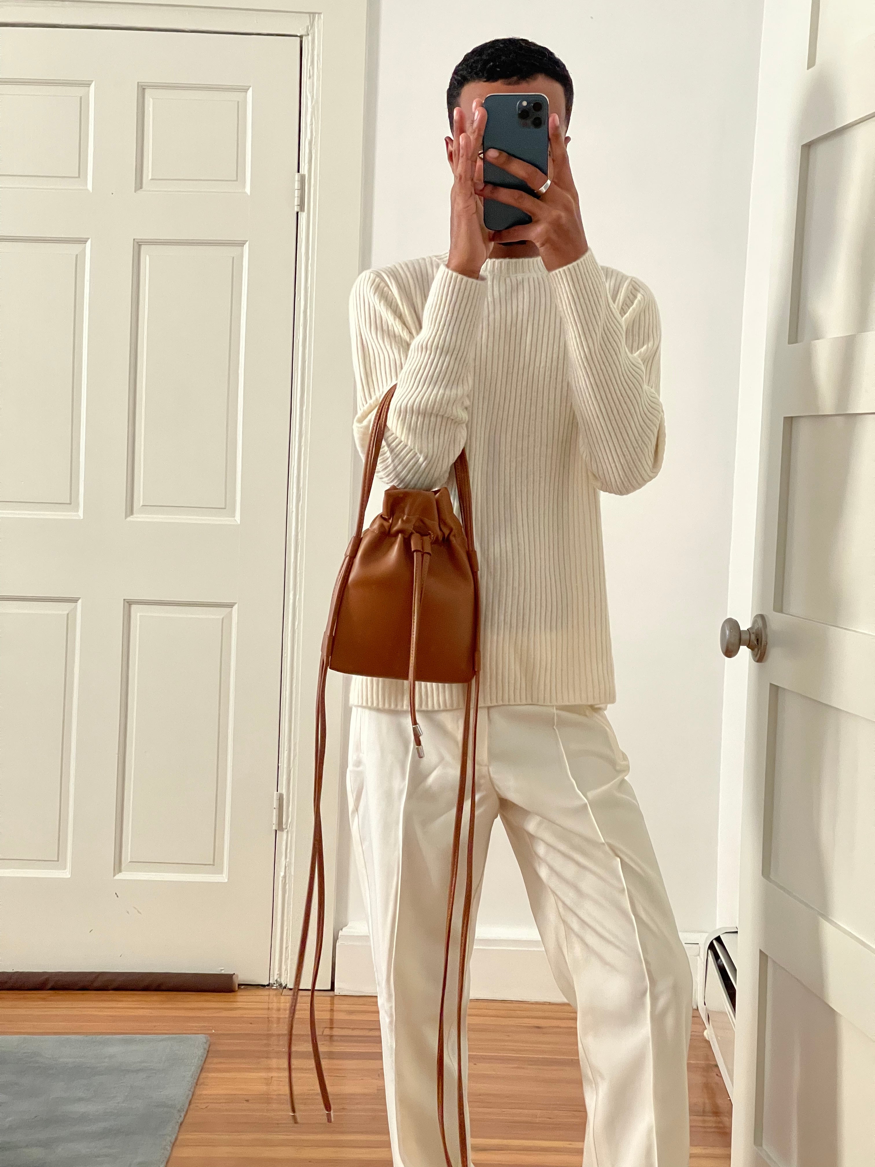 Hozen Sling Pouch - Camel | Garmentory
