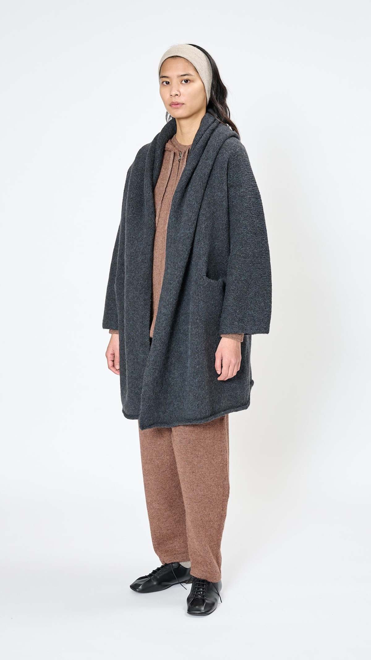Lauren Manoogian Capote Coat - Ink | Garmentory