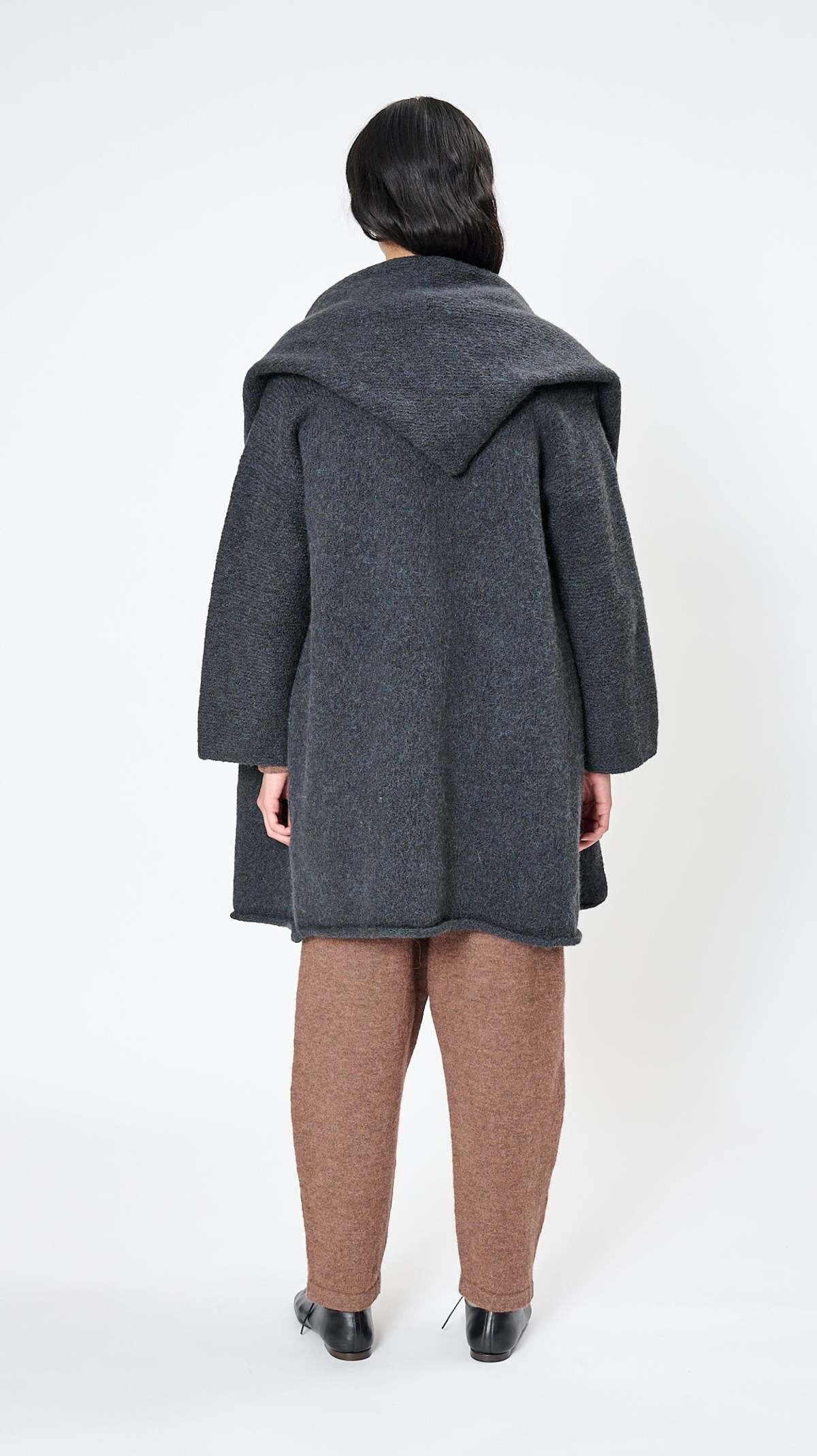 Lauren Manoogian Capote Coat - Ink | Garmentory