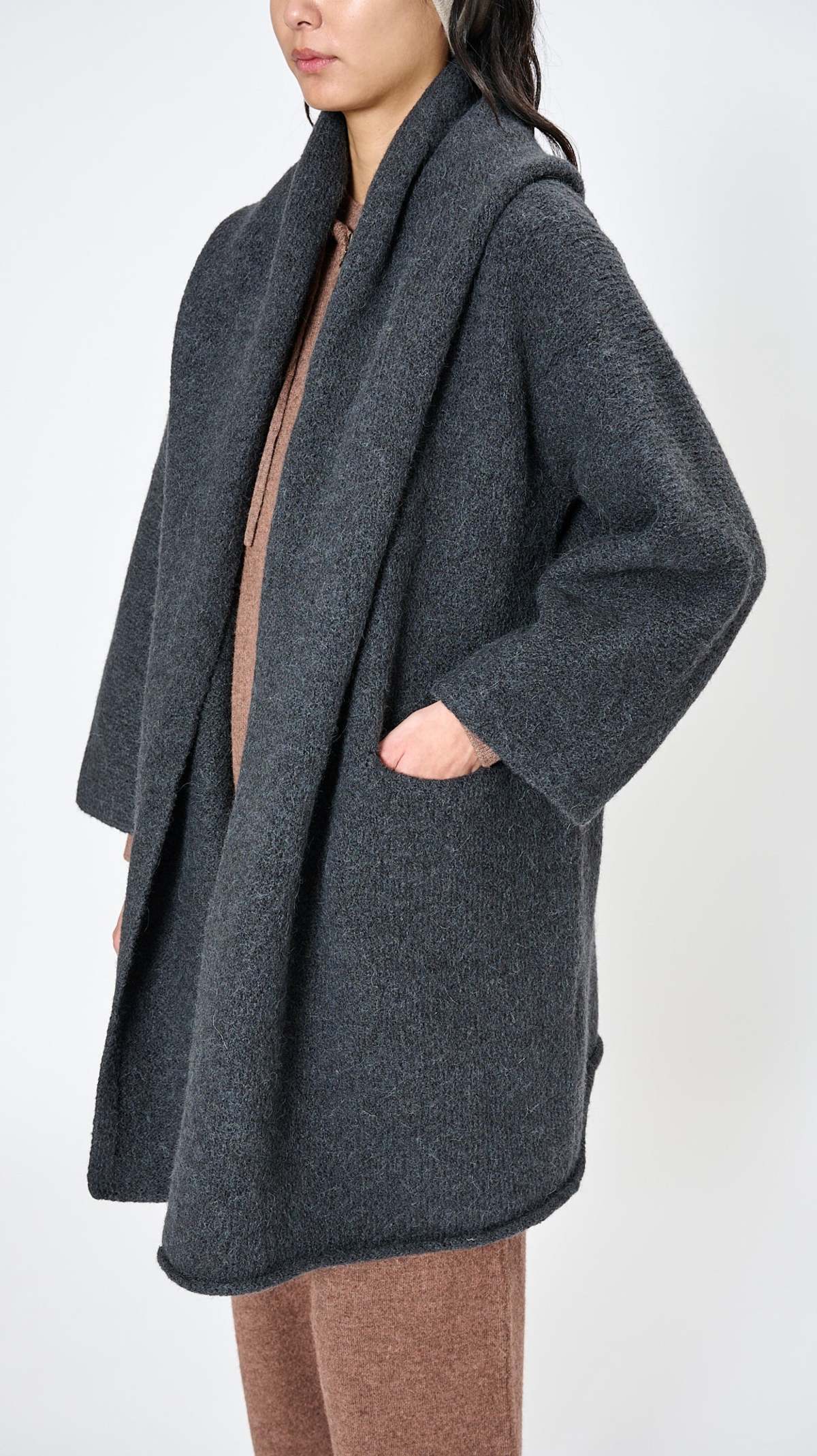 Lauren Manoogian Capote Coat - Ink | Garmentory