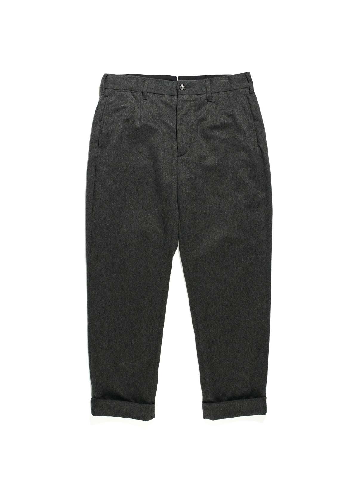 Engineered Garments Andover Wool Cotton Flannel Pant - Grey | Garmentory