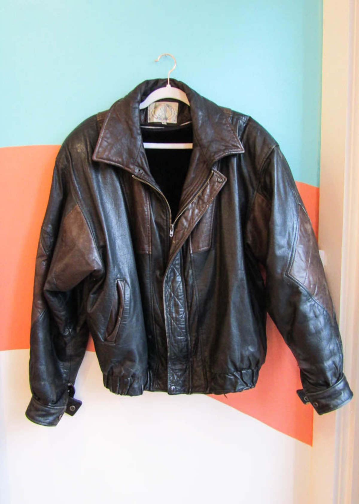 Panos Serentis New York Worn Leather Jacket | Garmentory