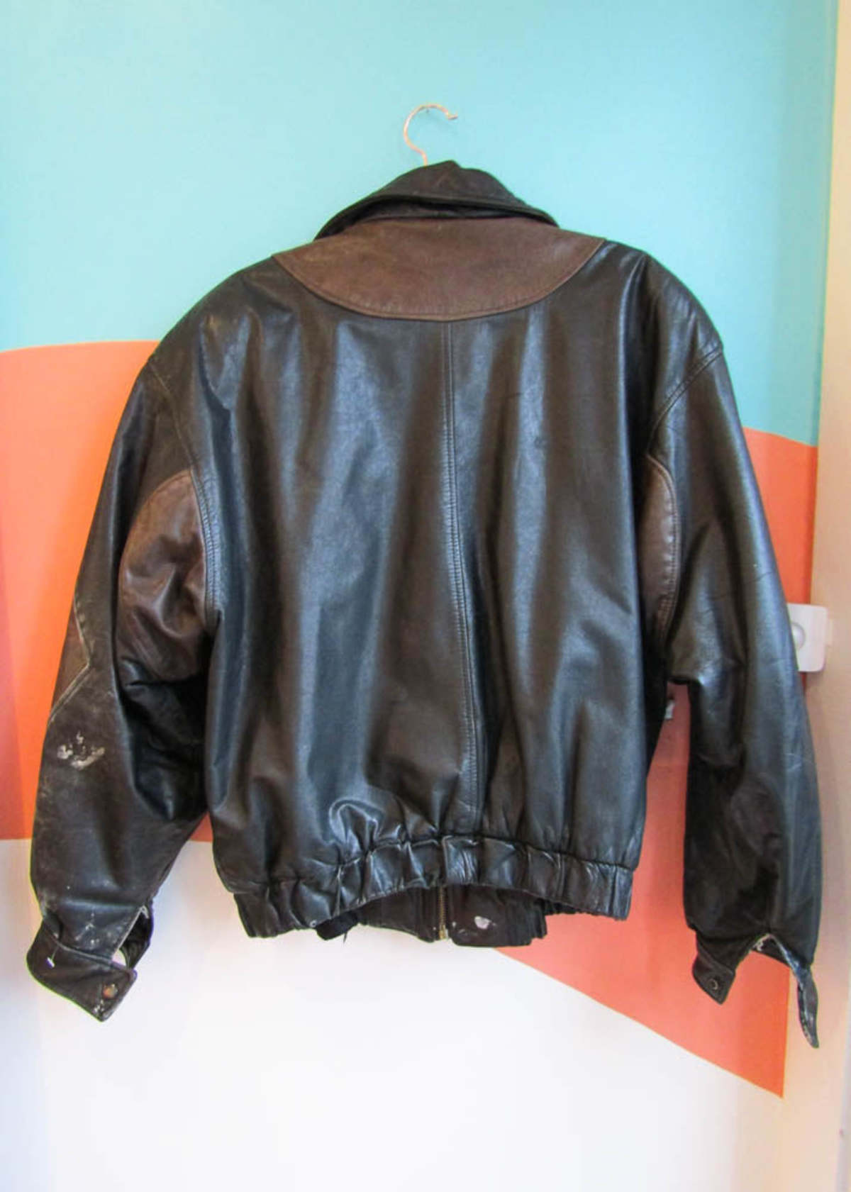 Panos Serentis New York Worn Leather Jacket | Garmentory