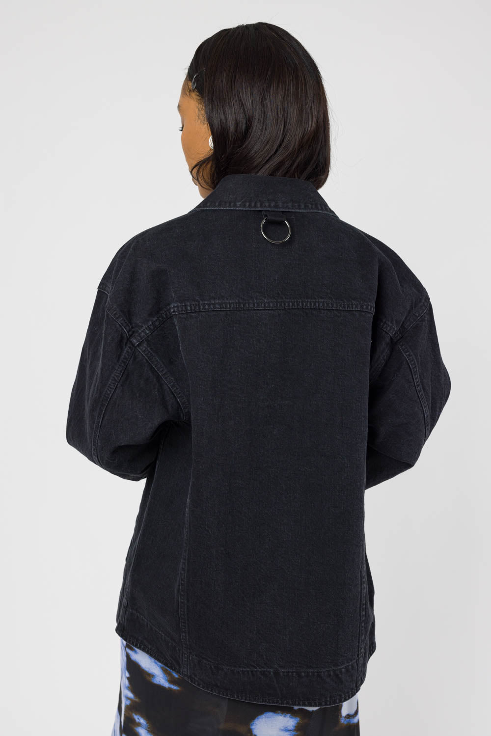 Denim Oversized Jean Jacket | Garmentory