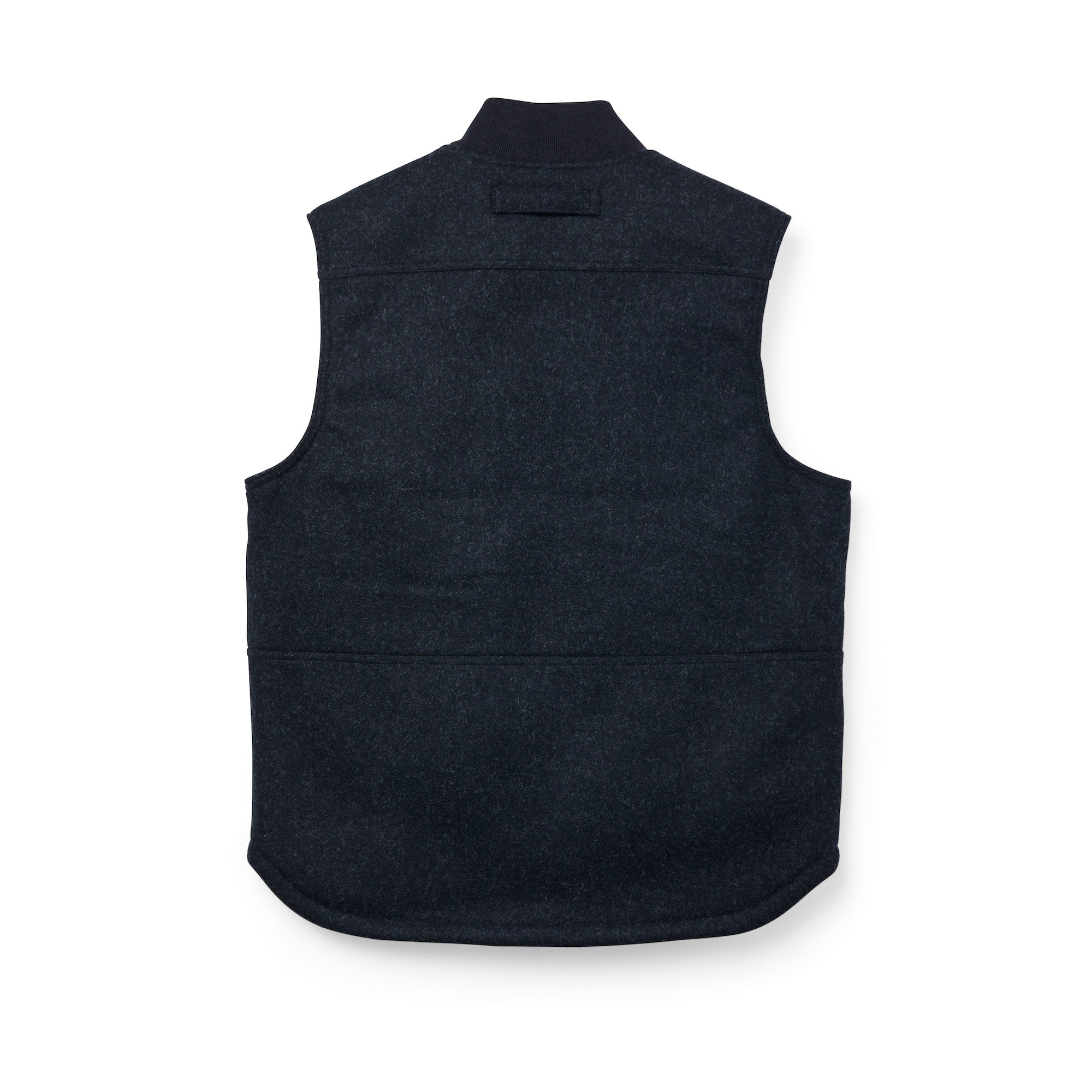 Filson Lined Mackinaw Wool Work Vest - Charcoal | Garmentory
