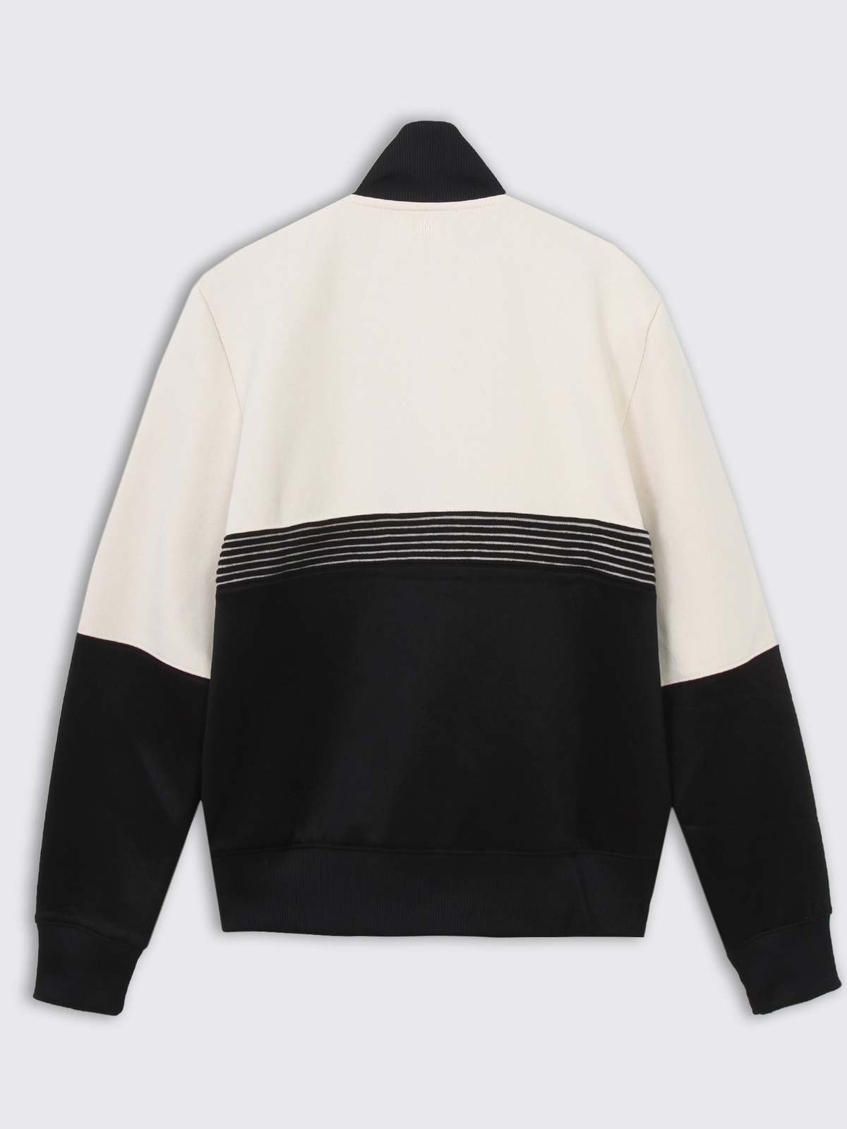 AMI Patch Technical Track Jacket - Off White/Black | Garmentory
