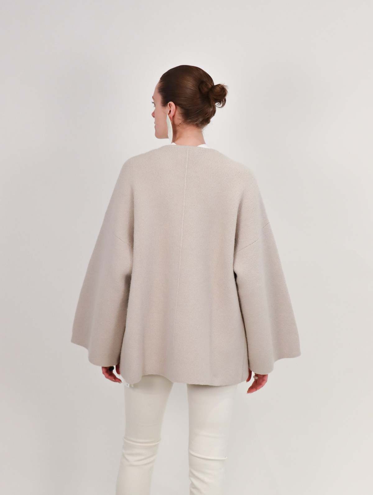 Lauren Manoogian Felt Duo Coat - Putty | Garmentory