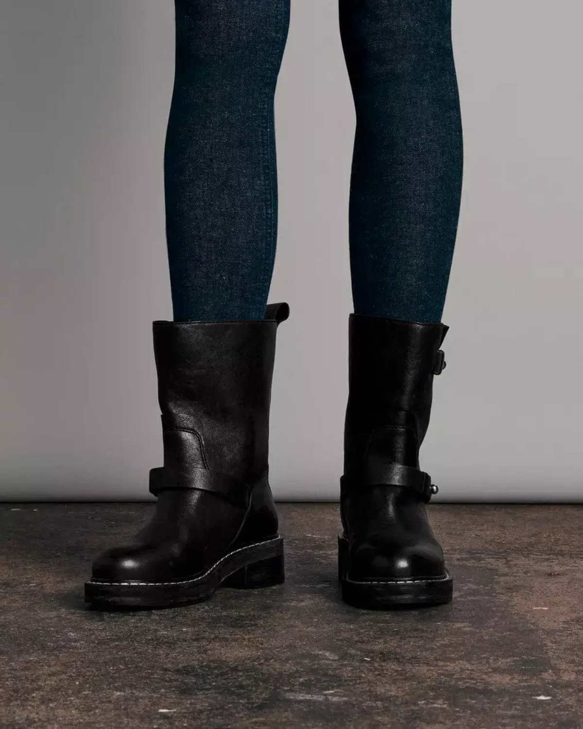 Rag & Bone RB Moto Boot - Black | Garmentory
