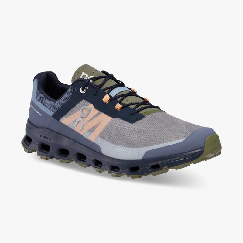ON Cloudvista Trail Running Shoes - Midnight/Olive | Garmentory