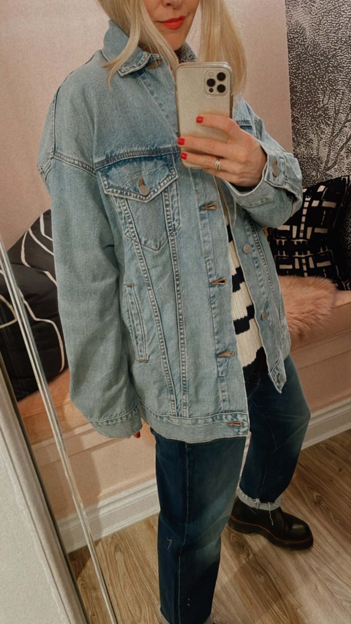 DENIMIST Serena Trucker Jacket - Jinx Blue Denim | Garmentory