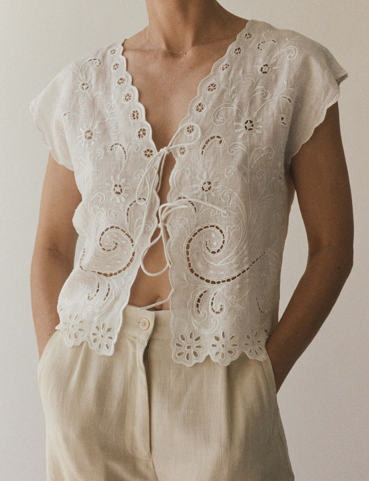 All That Remains Is Love Ines top - white | Garmentory