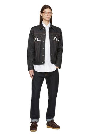 Evisu Oxford Daicock Insert Shirt - White | Garmentory