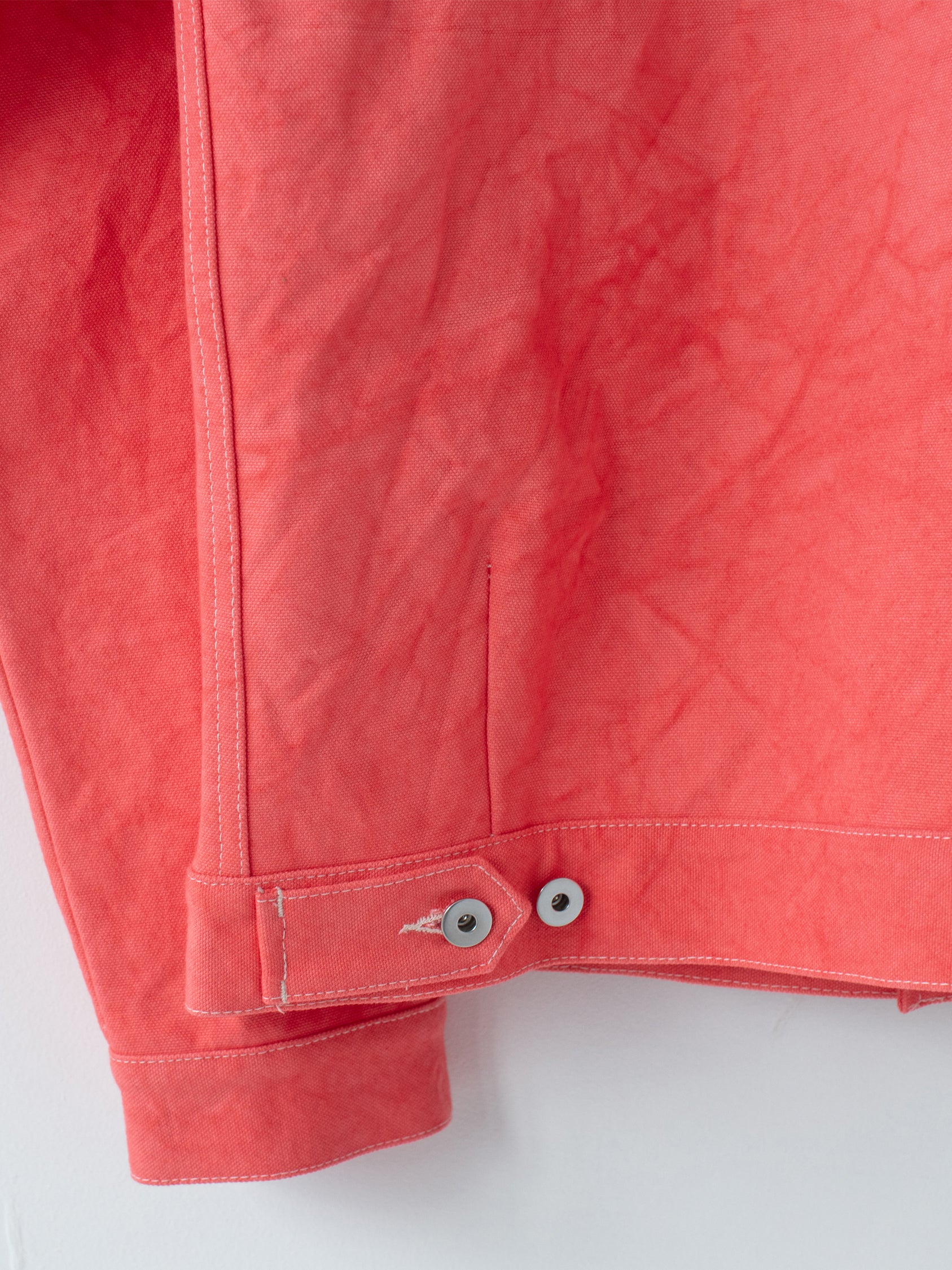 archie Canvas Coverall Jacket - Carnation | Garmentory