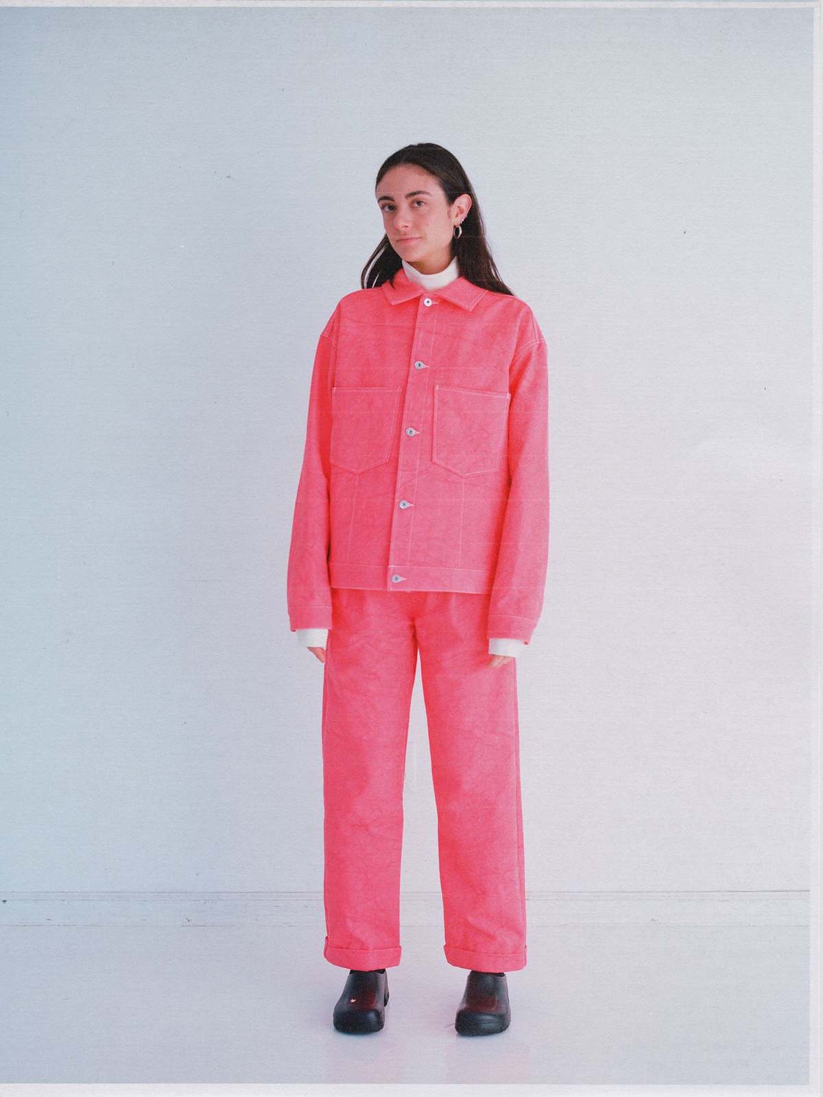 archie Canvas Coverall Jacket - Carnation | Garmentory