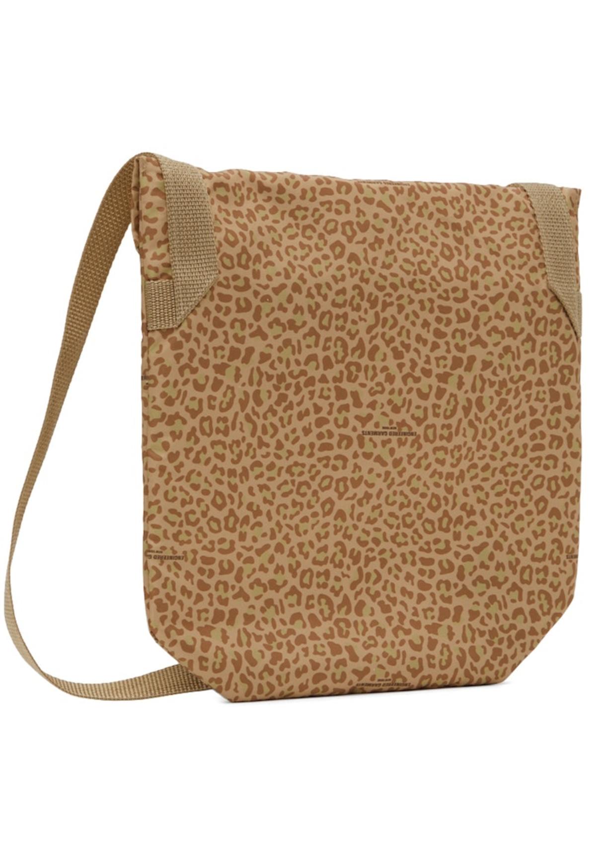Engineered Garments Brown Leopard Print Pouch | Garmentory