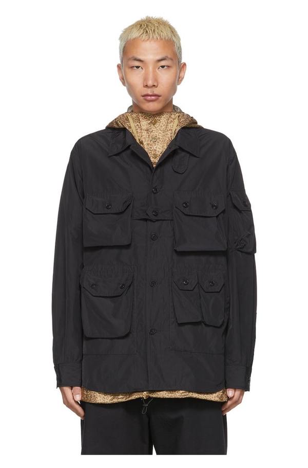 Engineered Garments Memory Explorer Shirt Jacket - Black | Garmentory