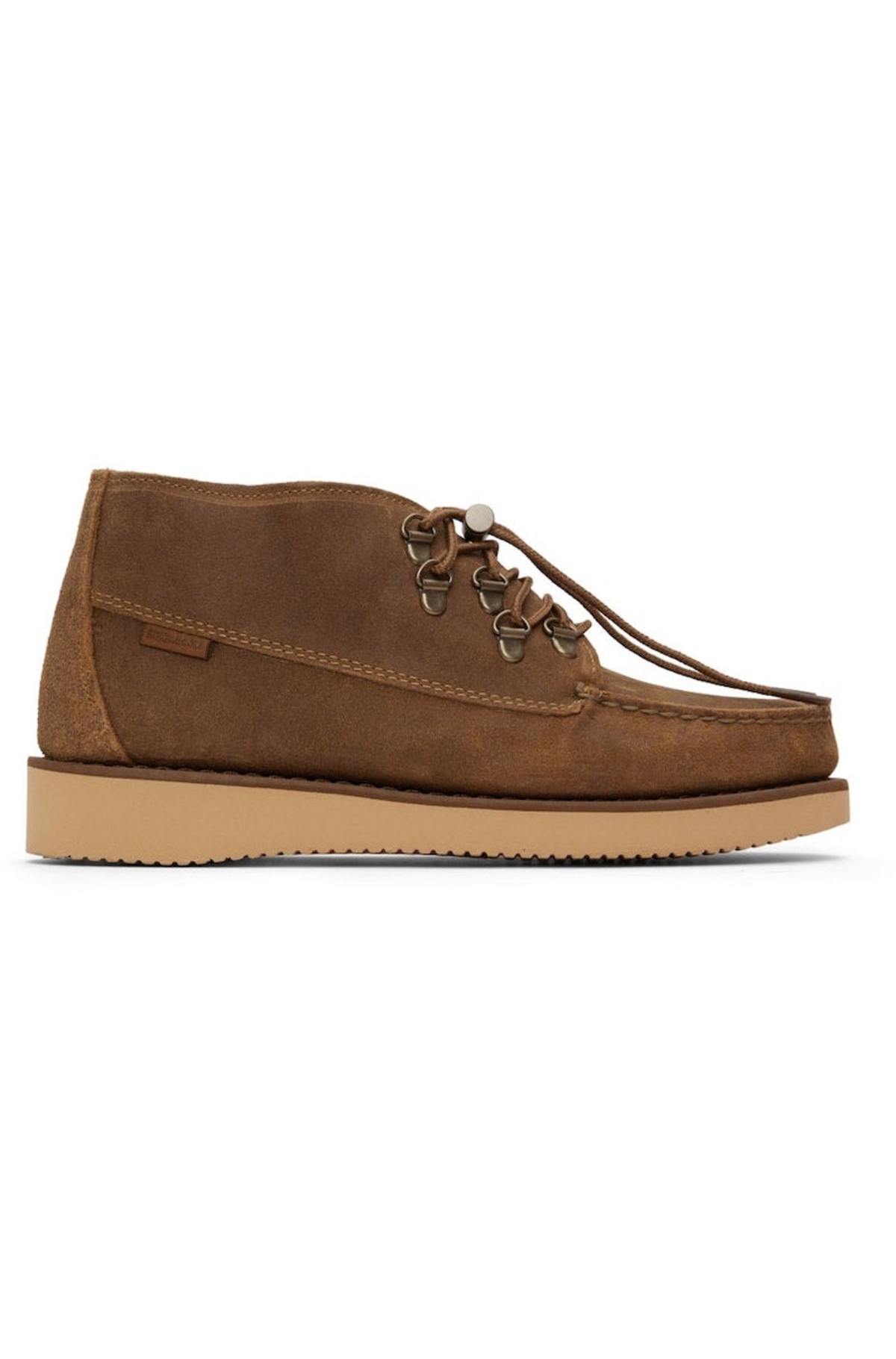 Engineered Garments Sebago Edition Taffy Overlap Mid Boots - Beige ...