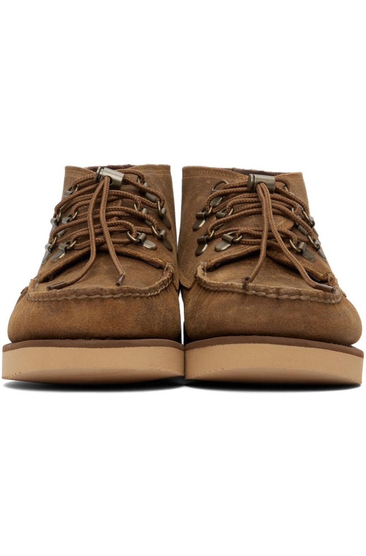 Engineered Garments Sebago Edition Taffy Overlap Mid Boots - Beige ...
