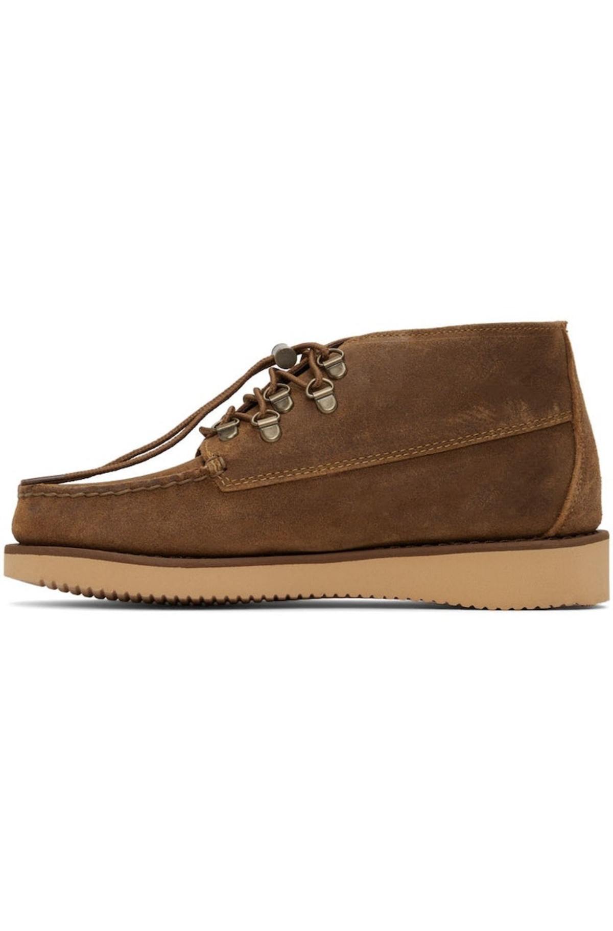 Engineered Garments Sebago Edition Taffy Overlap Mid Boots - Beige ...