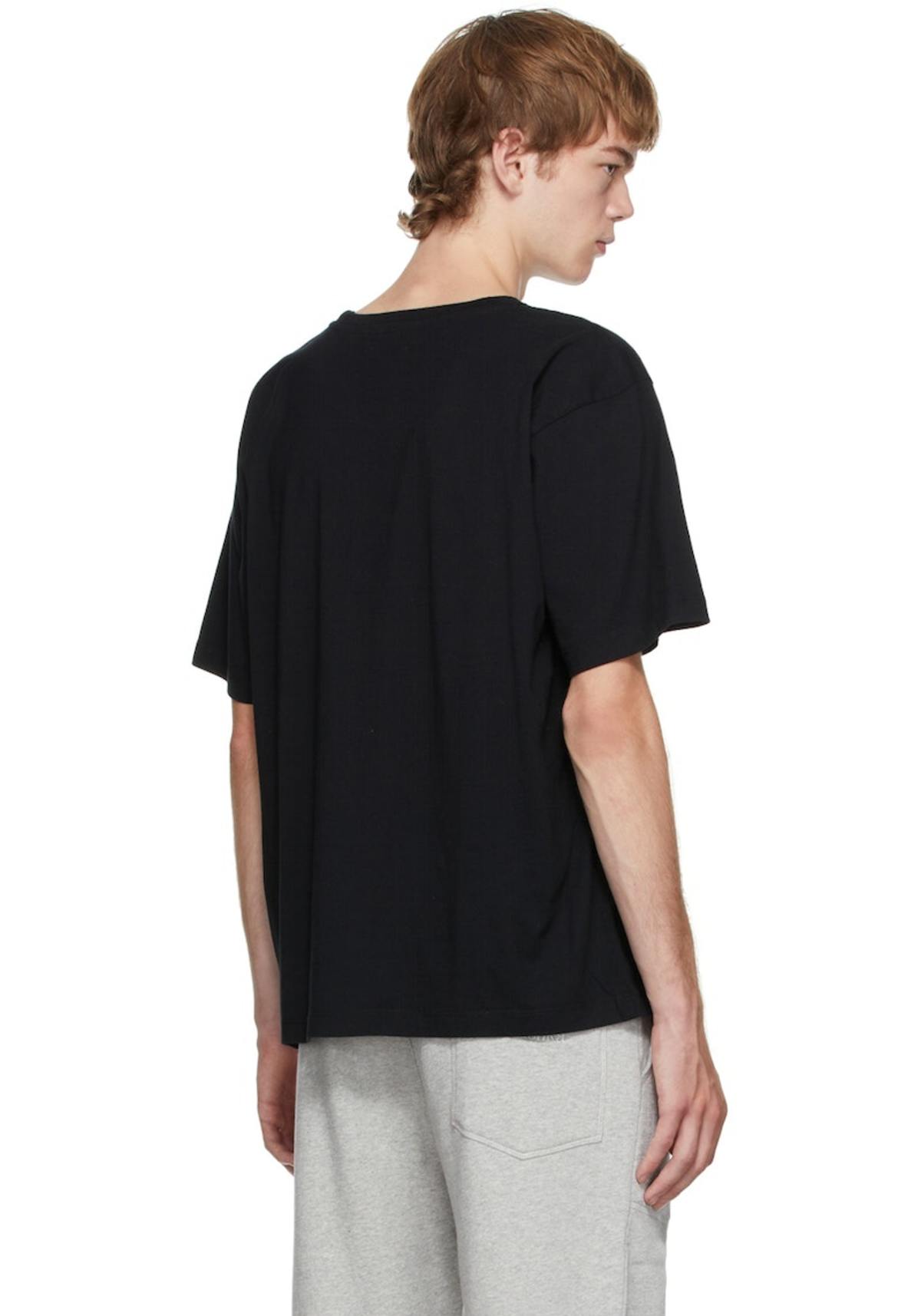 Nanushka Reece Logo T-Shirt - Black | Garmentory