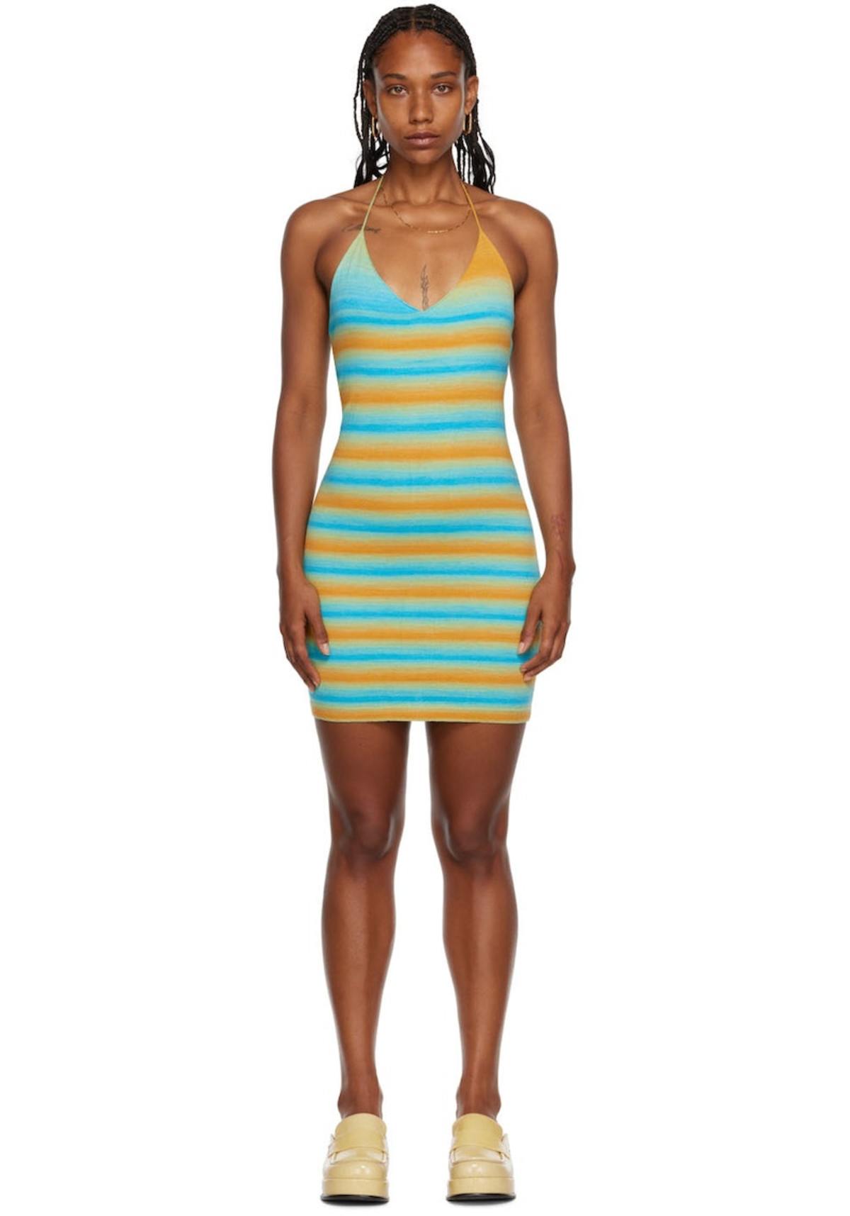 Paloma Wool Blue Serengetti Minidress | Garmentory