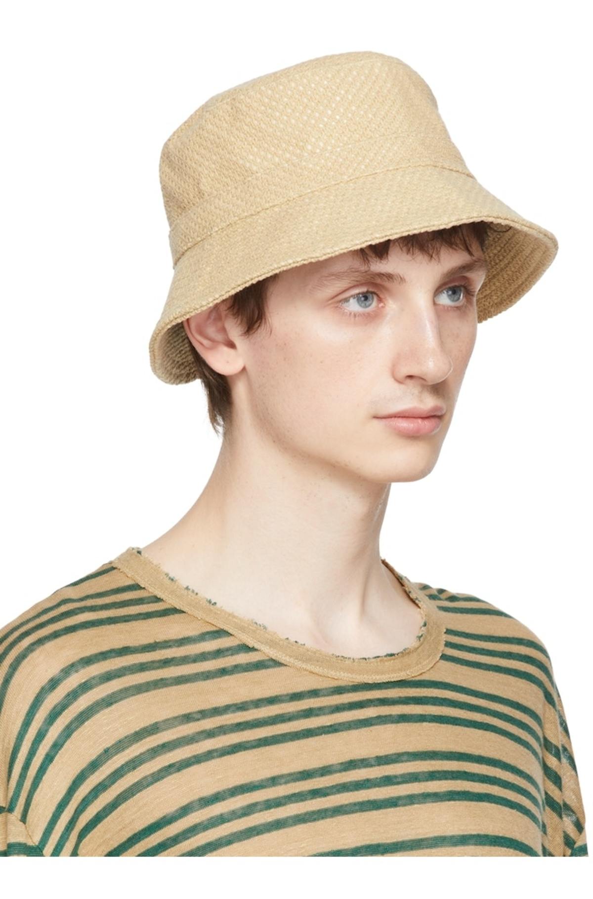 Our Legacy Rope Weave Bucket Hat - Beige | Garmentory