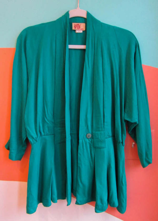 Tailored Tunic - Teal | Garmentory