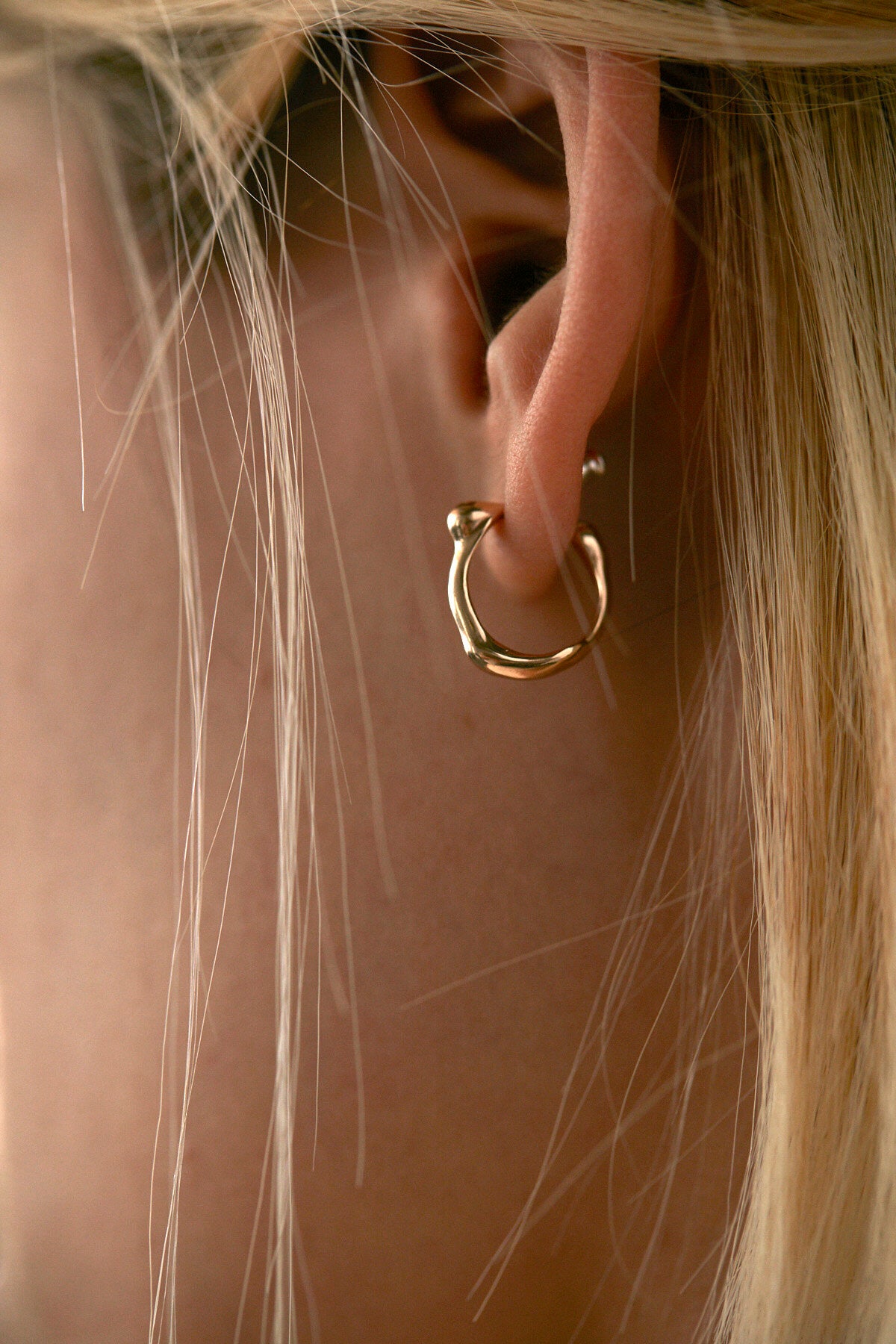Anne Dahl Honey Hoops - 10K Yellow Gold | Garmentory