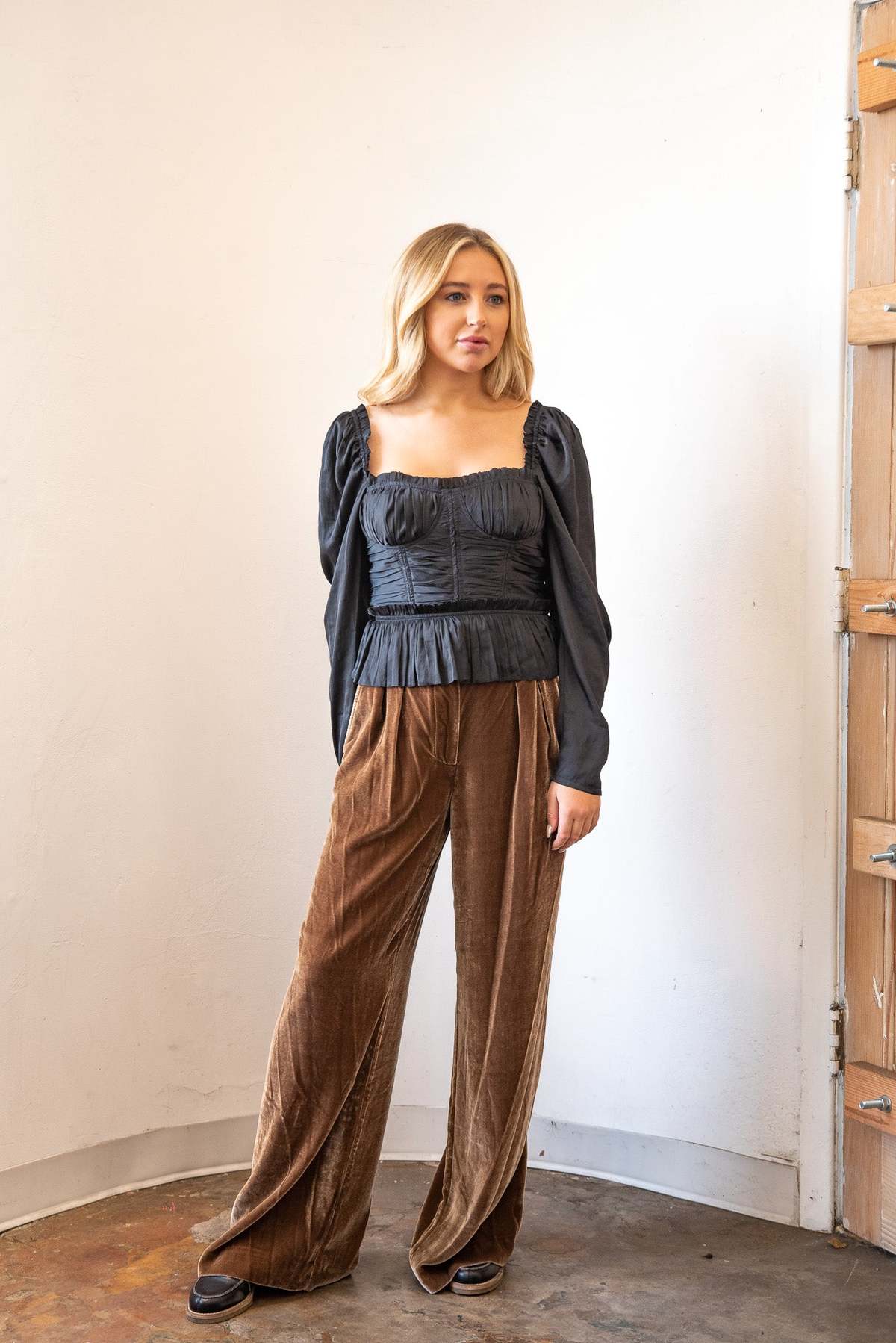 Ulla Johnson Peplin Long Sleeve | Garmentory