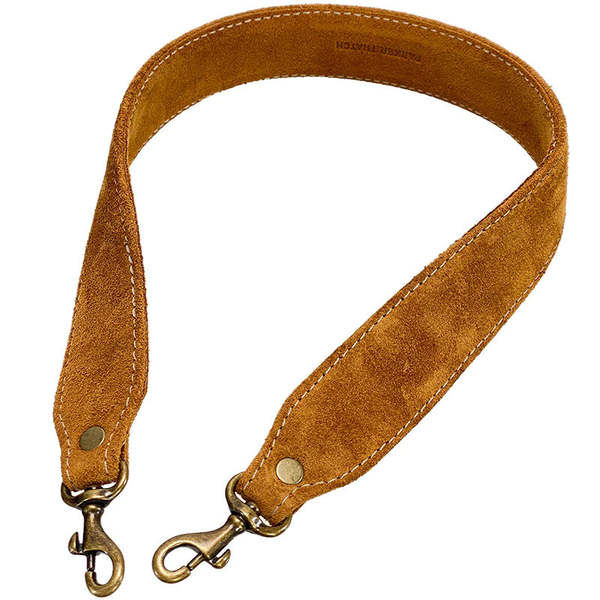 Parker Thatch Jackie Over The Shoulder Strap - Caramel Suede | Garmentory