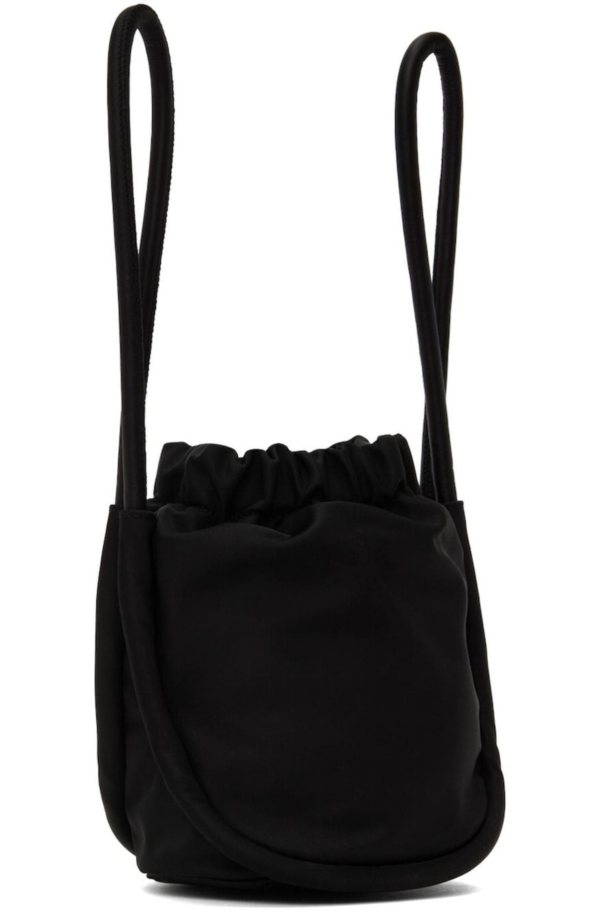 Ganni Mini Knot Bag - Black | Garmentory