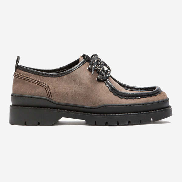 Kleman Major Leather Derby Shoes - Chestnut | Garmentory
