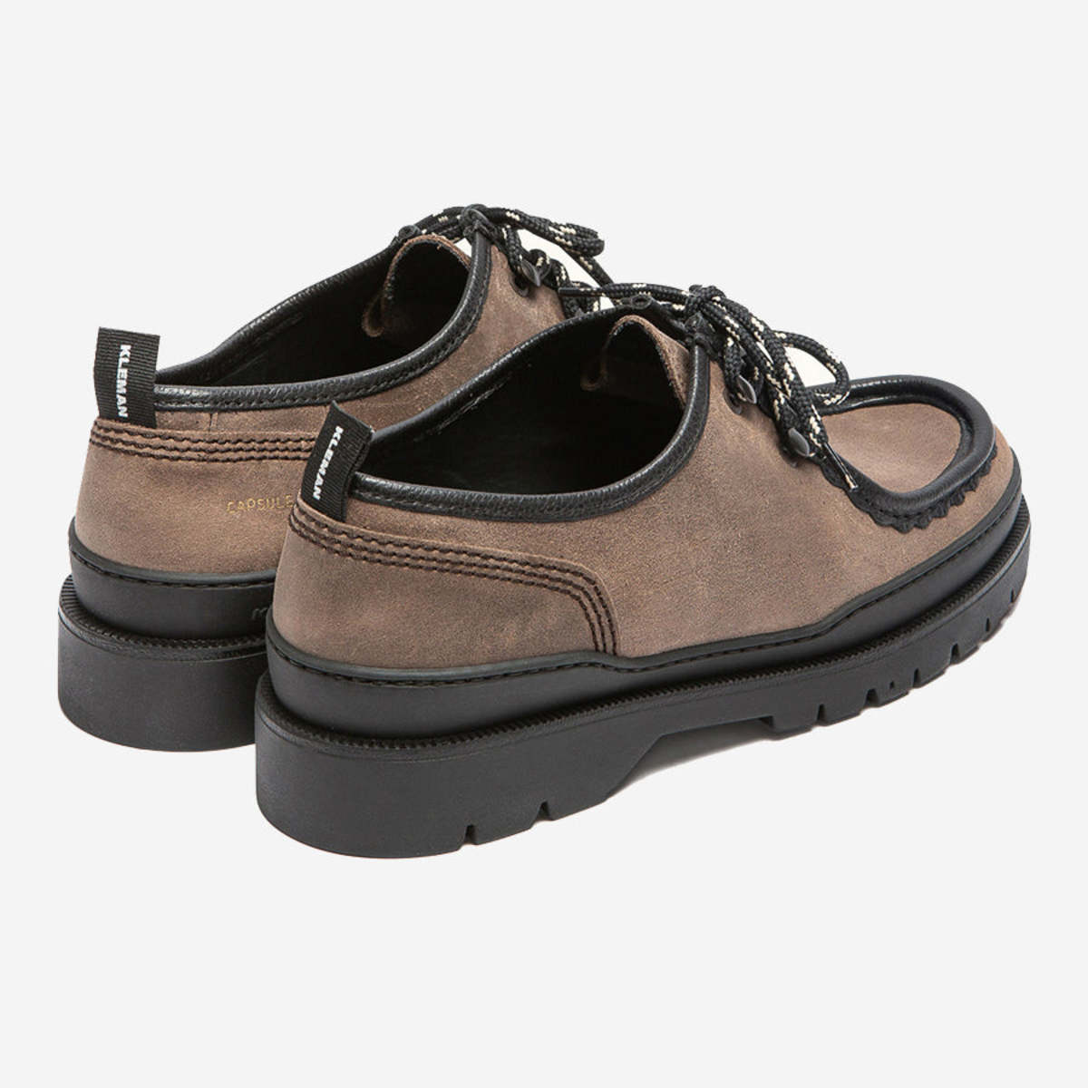 Kleman Major Leather Derby Shoes - Chestnut | Garmentory