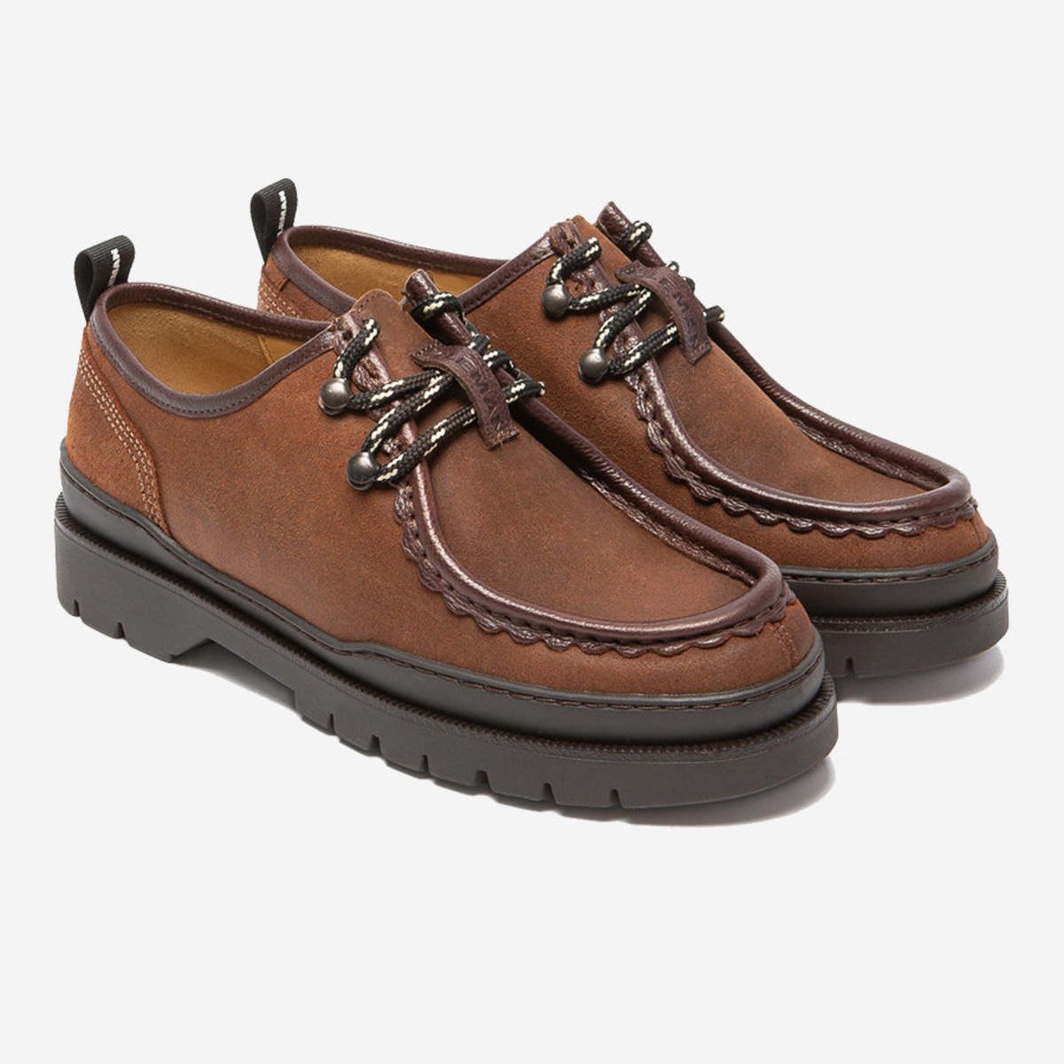 Kleman Major H22 Leather Derby Shoes - Cognac | Garmentory