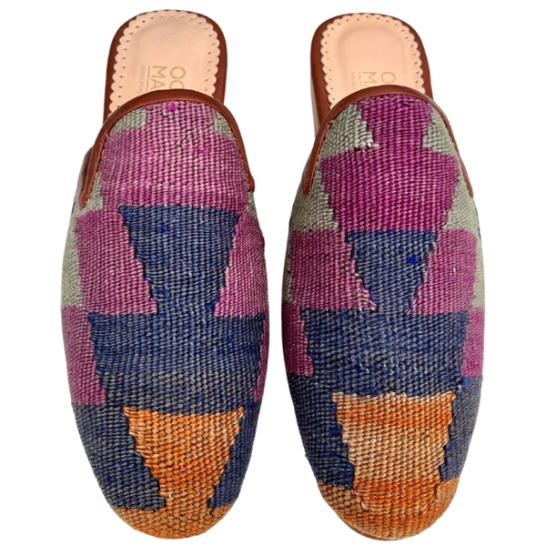 Ocelot Market Turkish Kilim Mule | Garmentory