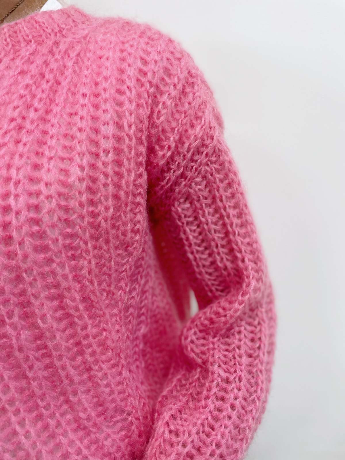 Delicate Brioche Cardigan - bonbon pink | Garmentory