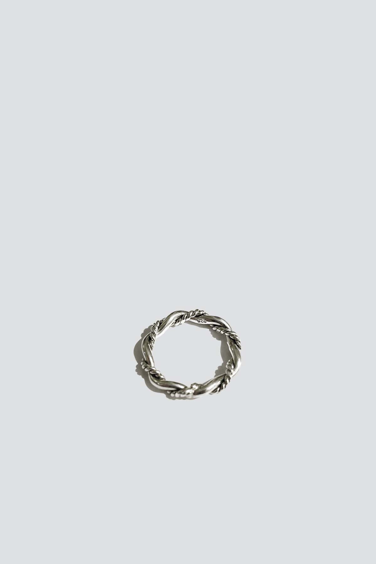 Twisted Rope Ring - Sterling Silver | Garmentory