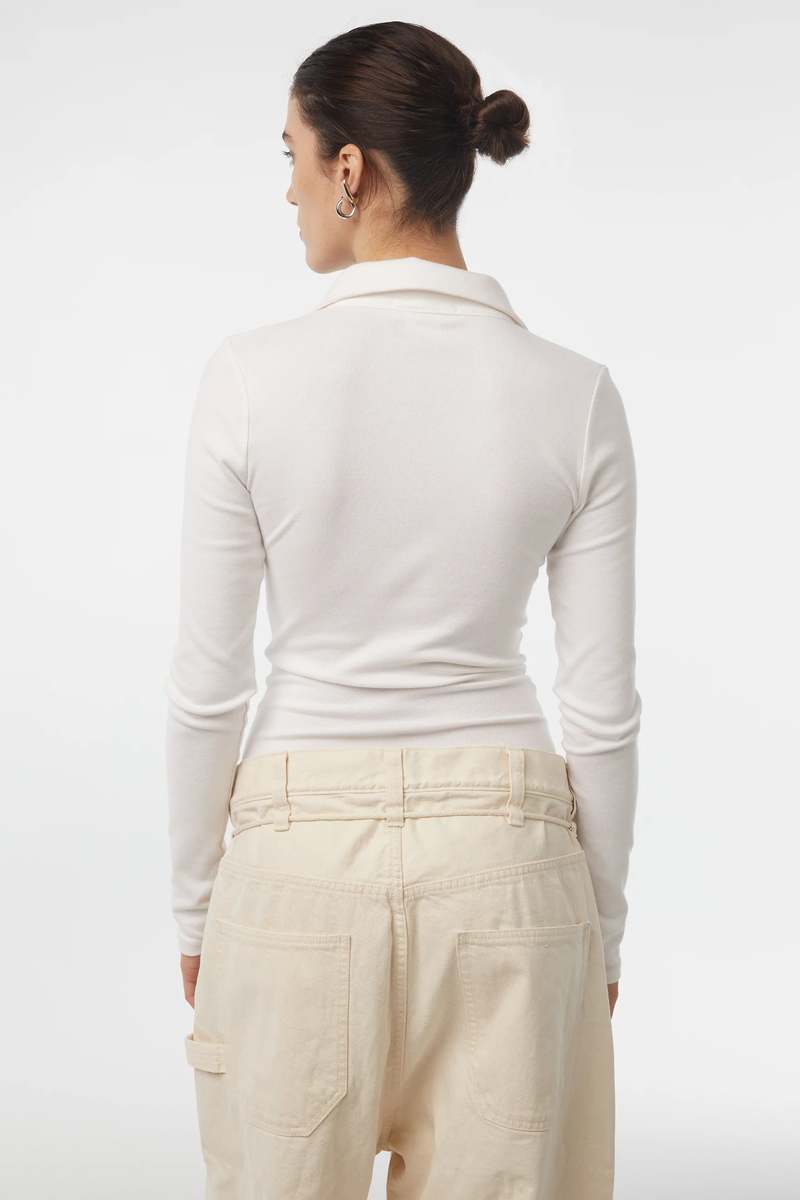 Line by K Sayda Bodysuit - White | Garmentory