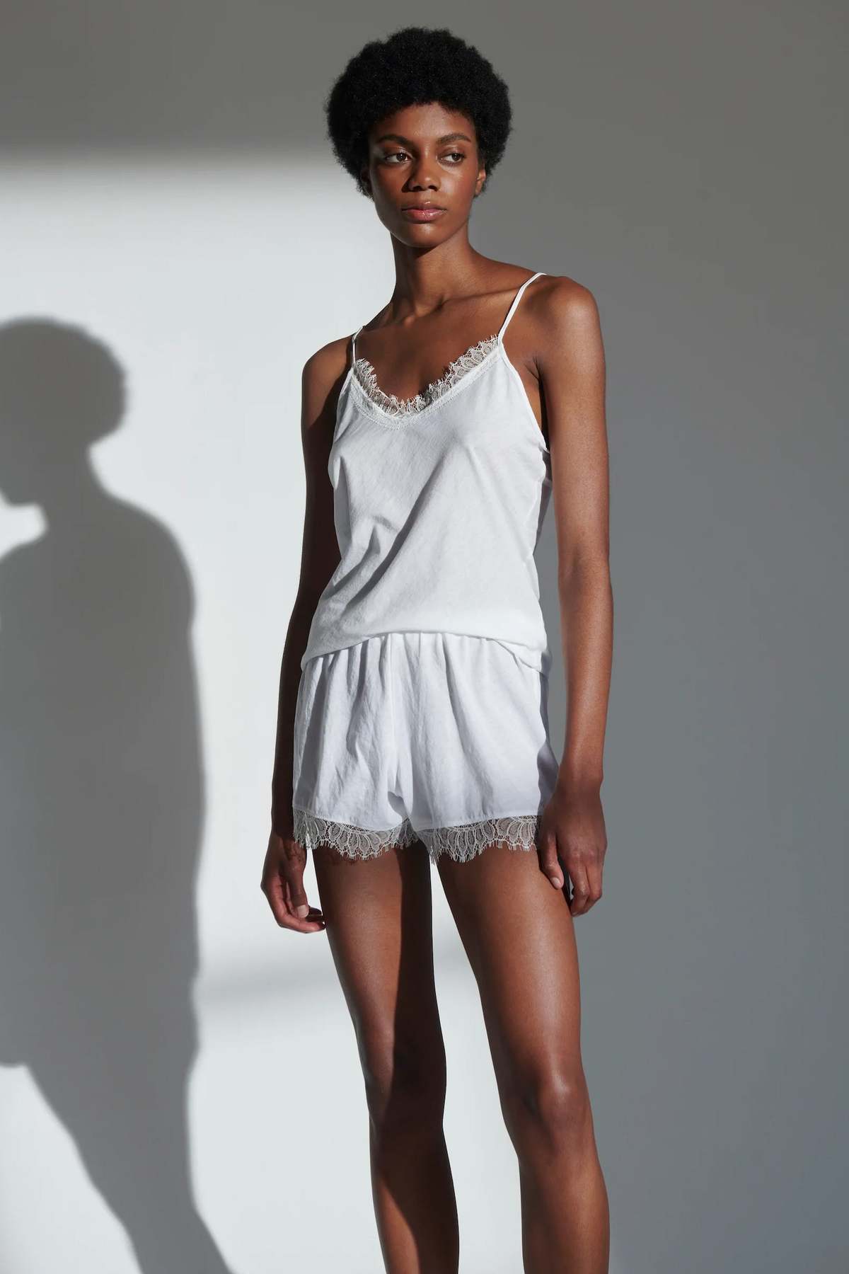 Skin Lace Cami - White | Garmentory