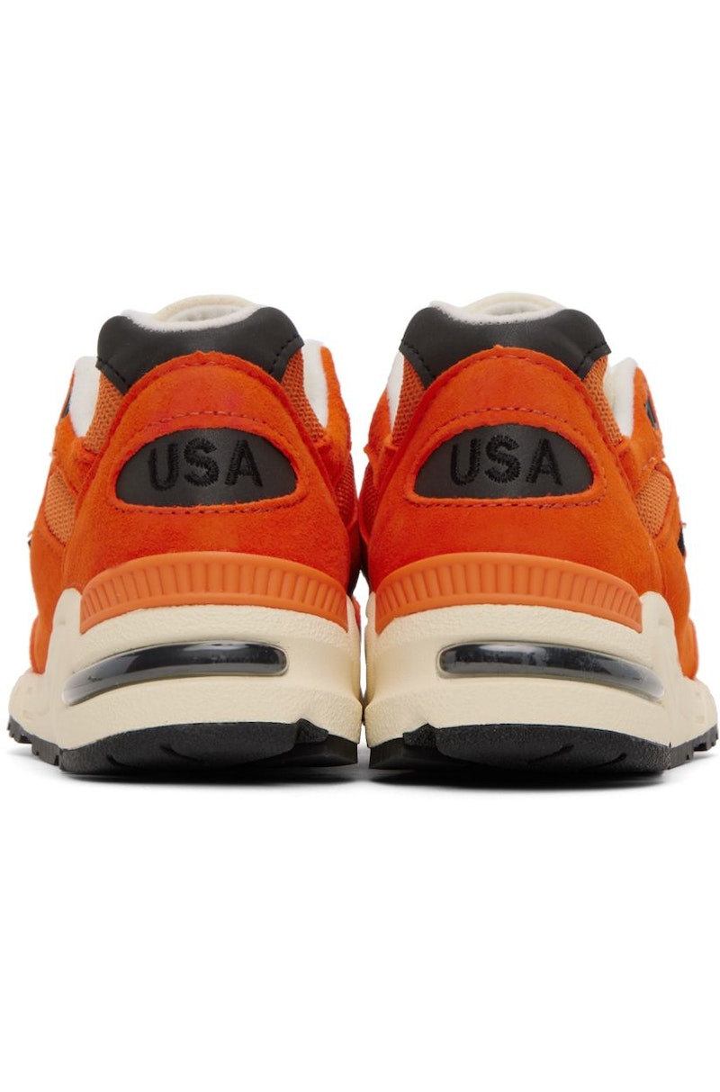 New Balance Orange & Black 990v2 Sneakers | Garmentory
