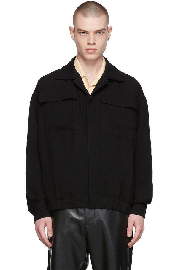 Nanushka Black Beno Jacket | Garmentory