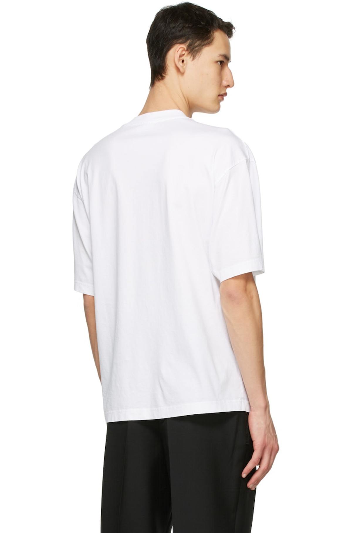 Acne Studios White Pocket T-Shirt | Garmentory