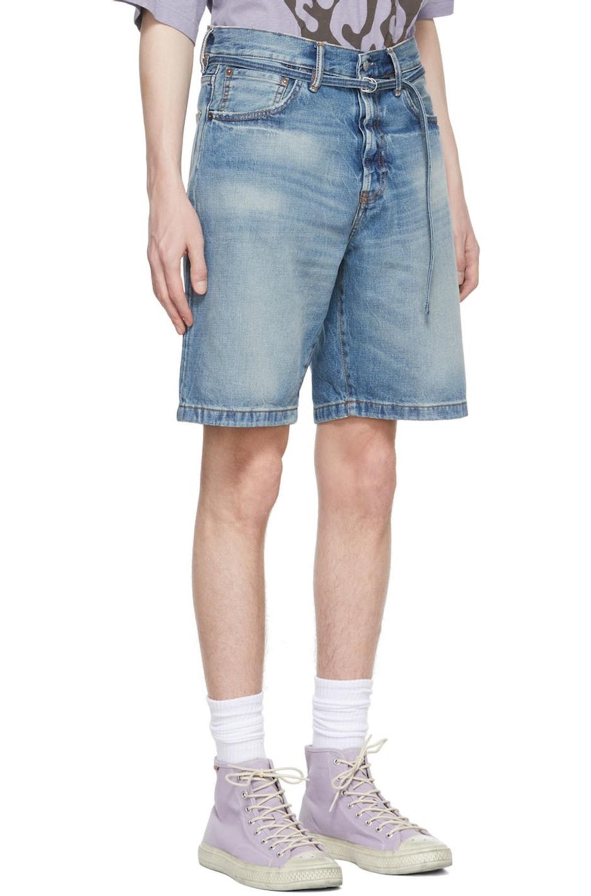 Acne Studios Denim Shorts - Blue | Garmentory